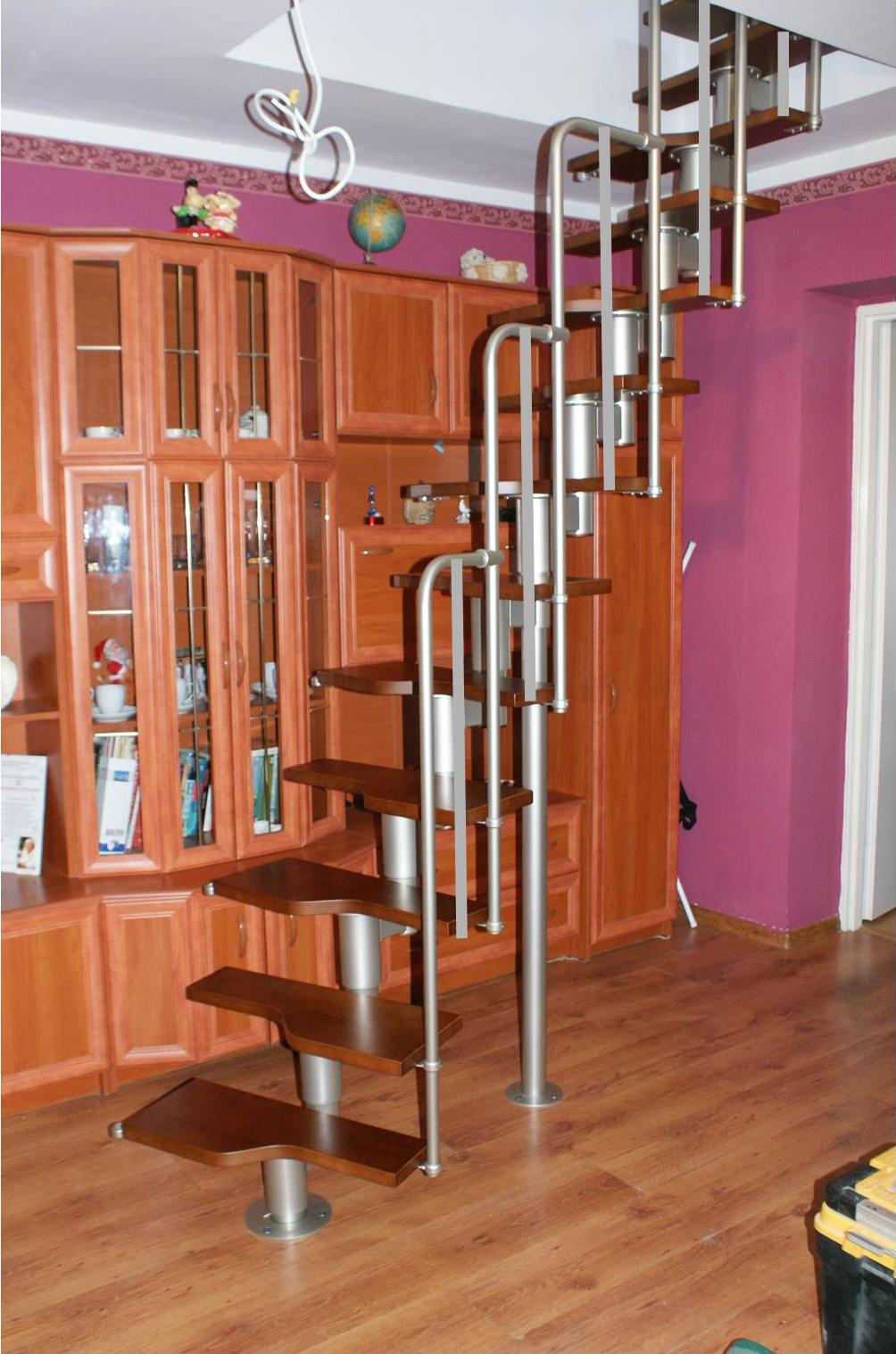 Metal stairs: Stairs model Madi 120 11 elements